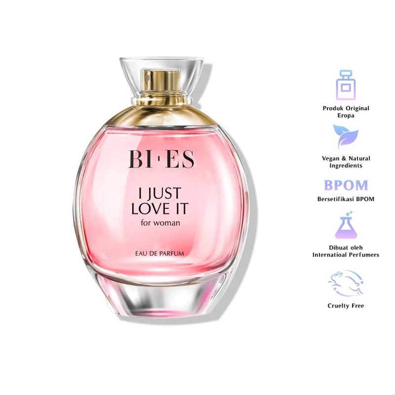 Jual BIES I Love Just it For Woman EDP 100ml | Shopee Indonesia
