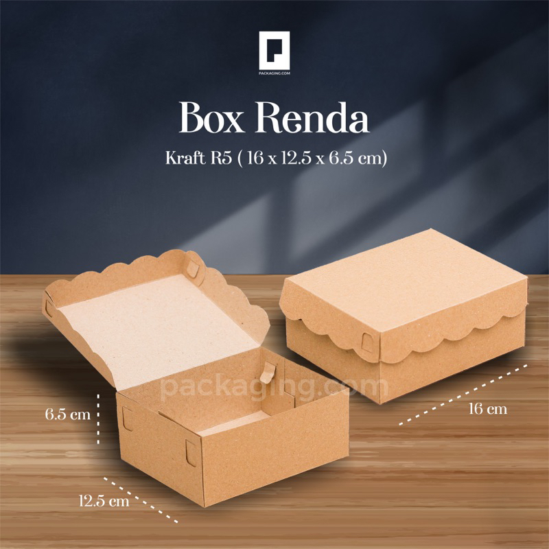 Jual SnackBox R5/Box Kue R5/Box Roti R5/Dus kue R5 | Shopee Indonesia