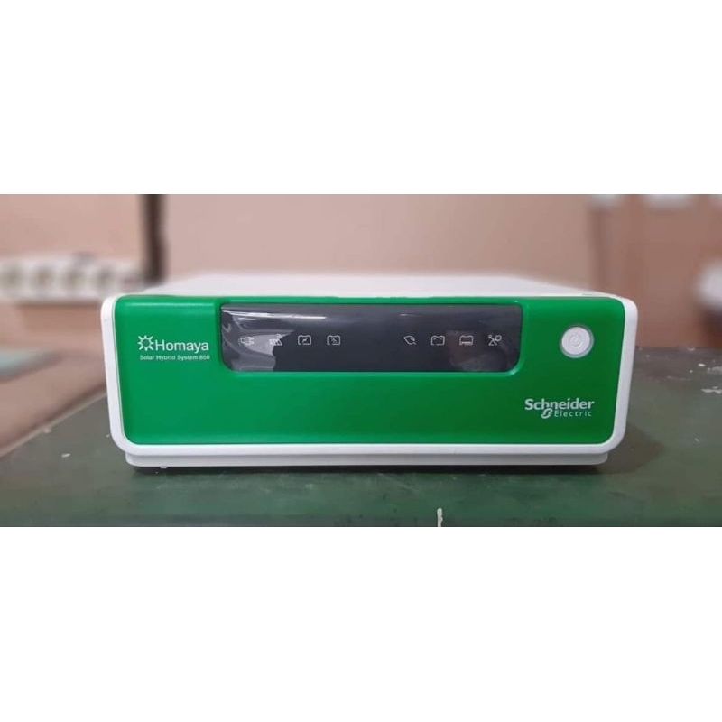 Jual INVERTER HYBRID HOMAYA SCHNEIDER 850VA | Shopee Indonesia