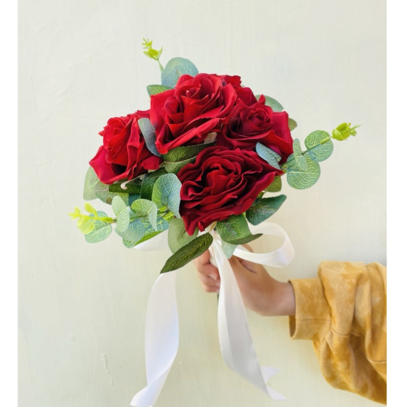 Jual hand buket / bunga wedding / bunga nikahan / bunga resepsi / buket ...