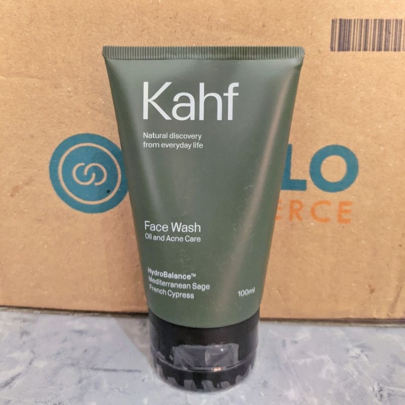 Jual KAHF OIL & ACNE CARE FACE WASH 100ML | Shopee Indonesia