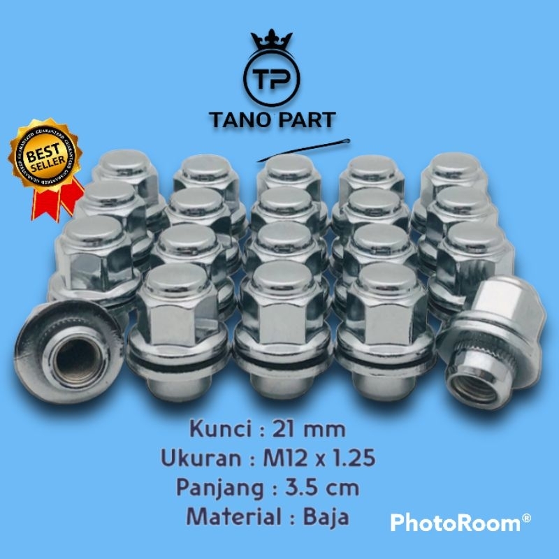 Jual Mur Roda Racing Baut Lugnut Isi 20 Pcs Mobil Suzuki Nissan Datsun ...