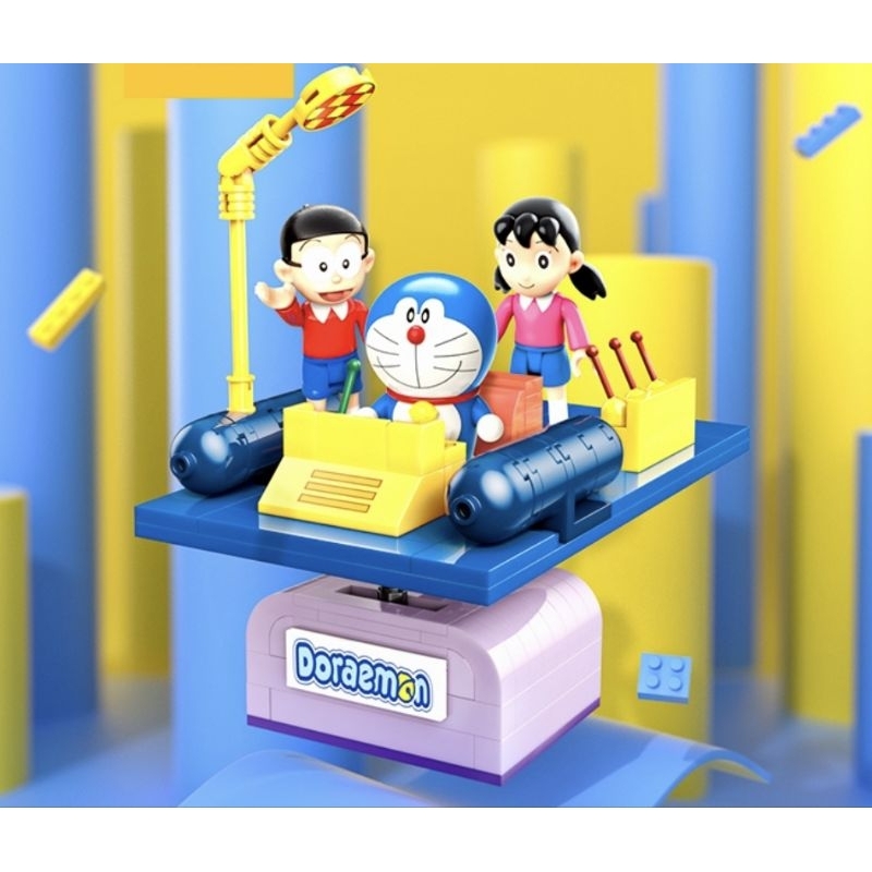 Jual Bricks Toy Doraemon Time Machine Keeppley Mainan Set Balok Susun ...