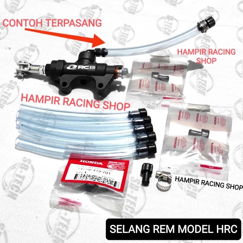 Jual [PROMO] SELANG SUGEST MINYAK REM BELAKANG MODEL HRC SELANG PENGGANTI TABUNG MINYAK REM ...