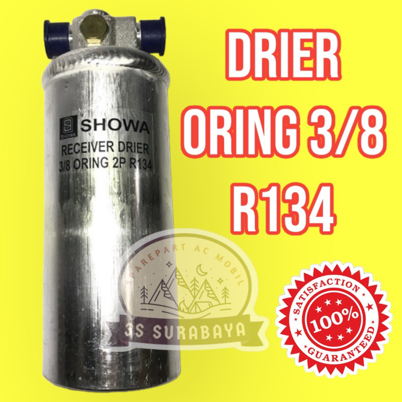 Jual Drier Receiver Dryer 3/8 Oring R134 Alumunium Ac Mobil | Shopee ...