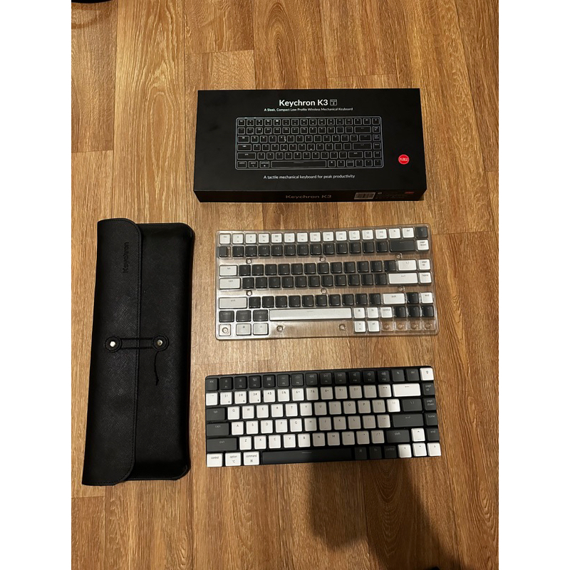 Jual Keychron K3 V2 + White Keycaps (SECOND) | Shopee Indonesia