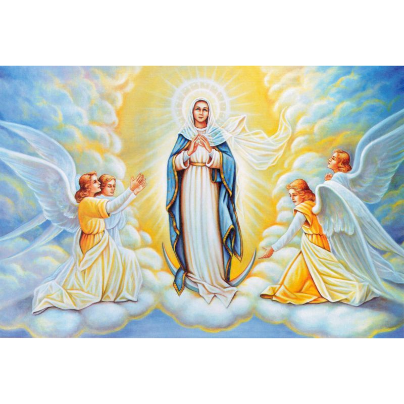 Jual Hiasan Dinding, BUNDA MARIA, Ukuran JUMBO, 100x70cm & 150x100cm ...
