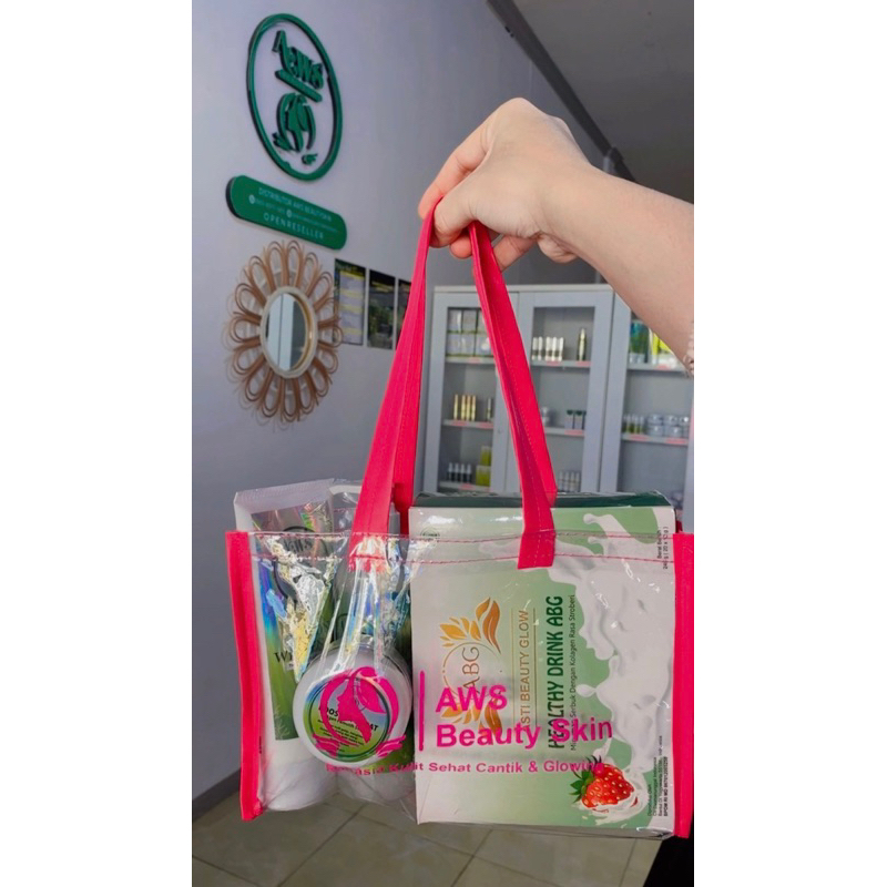 Jual Paket Lengkap AWS Perawatan Badan Luar Dalam | Shopee Indonesia