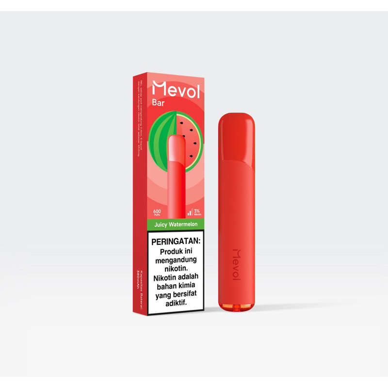 Jual MEVOL BAR Vape Juicy Watermelon | Shopee Indonesia