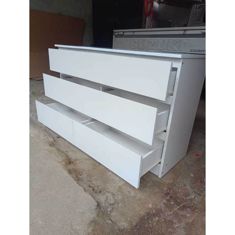 Jual LEMARI LACI /DRAWER LACI 6 MINIMALIS | Shopee Indonesia
