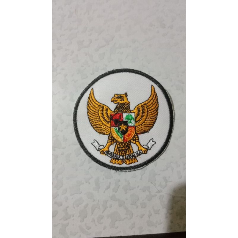 Jual logo bordir Garuda bulat | Shopee Indonesia