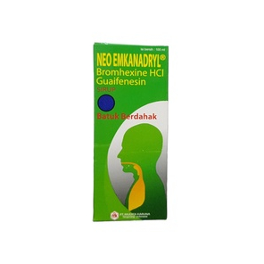 Jual Neo emkanadryl batuk berdahak isi 100 ml | Shopee Indonesia