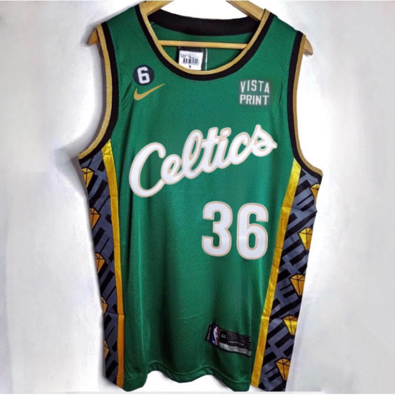 Jual JERSEY BASKET NBA BOSTON CELTICS #36 MARCUS SMART CITY EDITION ...