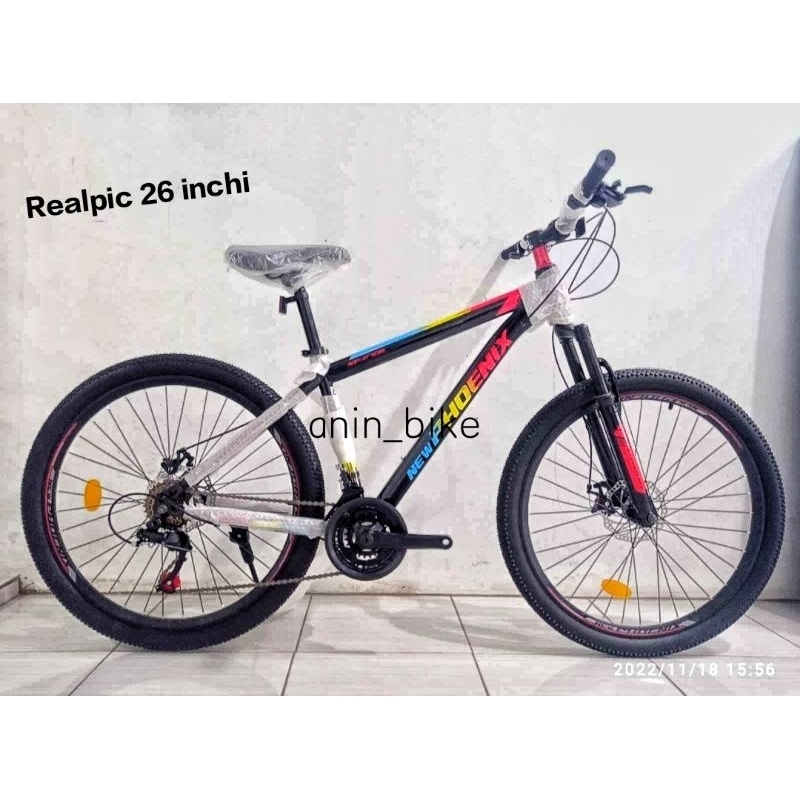 Jual Sepeda MTB/Sepeda gunung ukuran 26 inchi new phonix | Shopee Indonesia