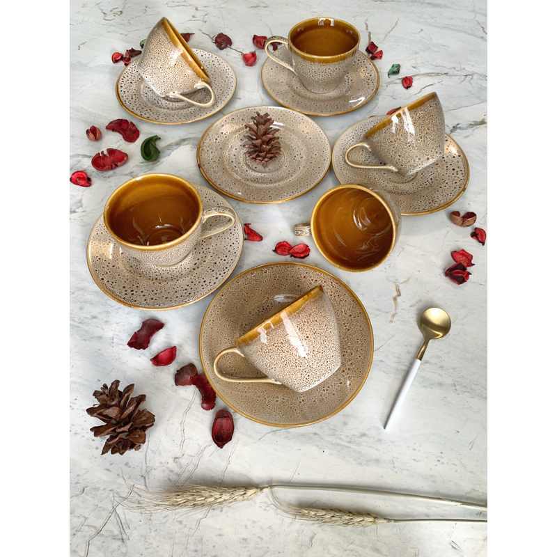 Jual Rustic Brown Tea Set | Shopee Indonesia