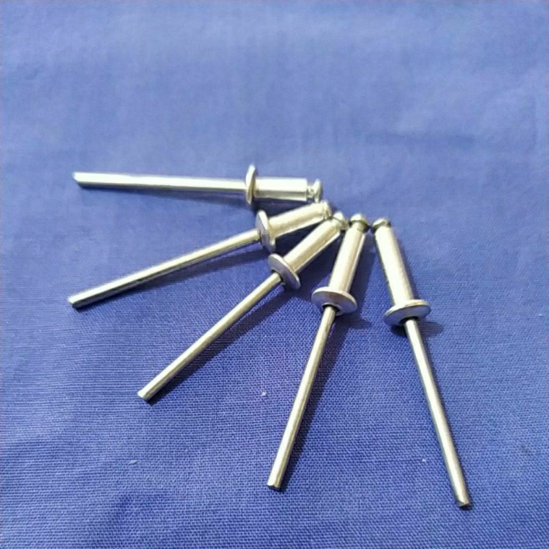 Jual 100 pcs Paku rivet / paku rivet holow / aluminium / seng 423, 429 ...