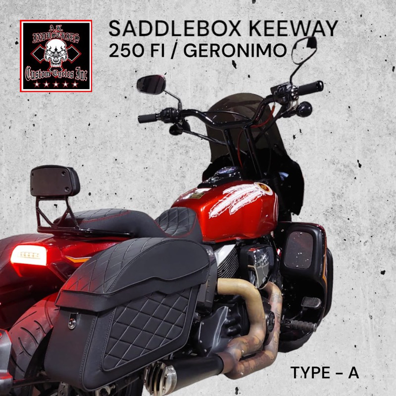 Jual Saddlebox Keeway 250Fi type A | Shopee Indonesia