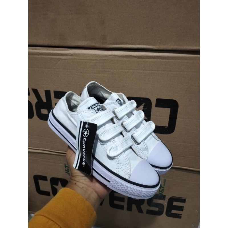 Jual Sepatu converse velcro grade ori- SIZE : 31-44 | Shopee Indonesia