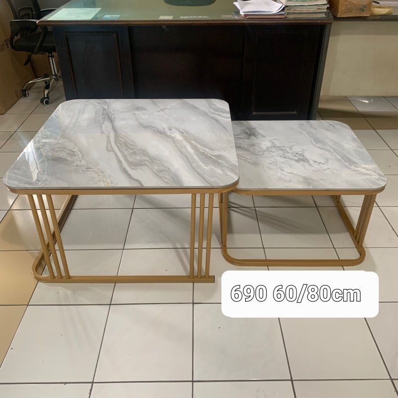 Jual 690 Meja Tamu Meja Kopi Minimalis Granit Marmer | Shopee Indonesia