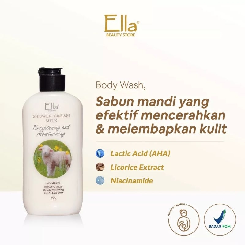 Jual Ella Skincare Shower Goat's Milk | Sabun Susu Kambing | sabun ...