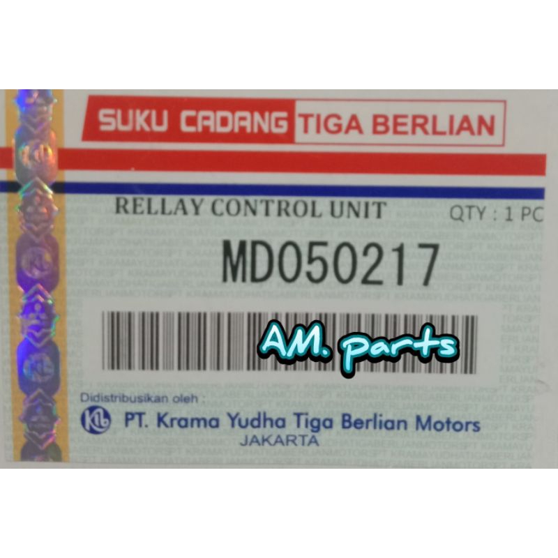 Jual RELAY CONTROL UNIT/RELAY PEMANAS L300 DIESEL MD050217 KTB | Shopee ...