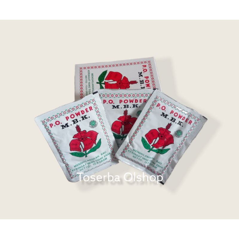 Jual bedak MBK mengurangi bau keringat (harga per bungkus) | Shopee ...