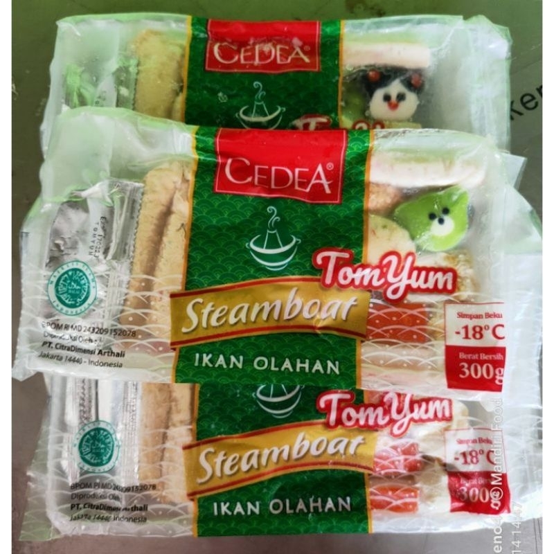 Jual Cedea steamboat set 300gr / Cedea shabu ikan olahan kuah tom yum ...