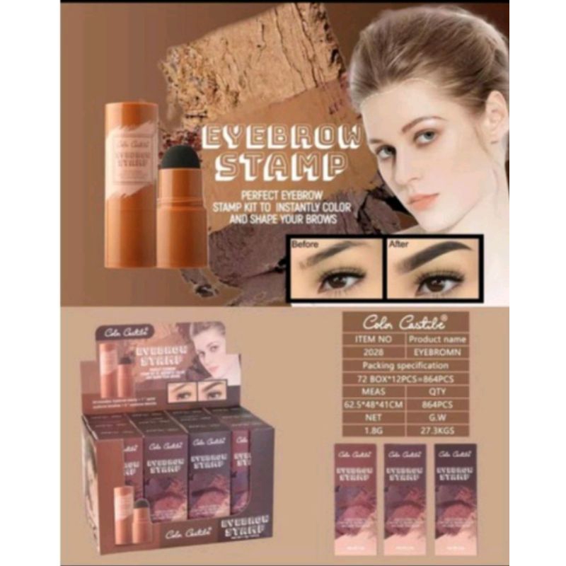 Jual Eyebrown Stamp alis powder (per lusin) | Shopee Indonesia