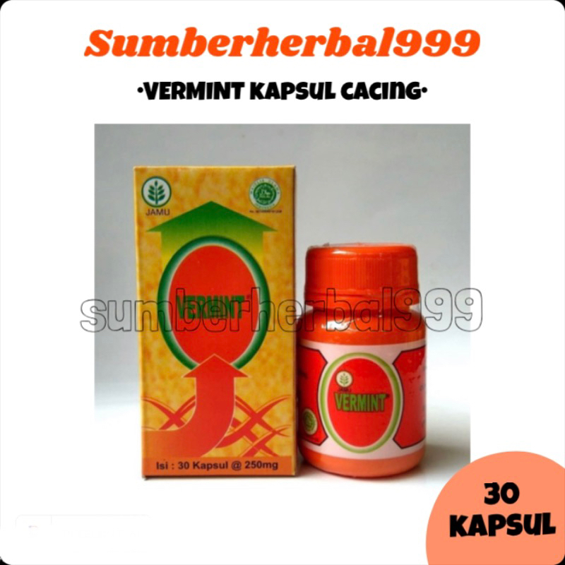 Jual Vermint 30 kapsul | Shopee Indonesia