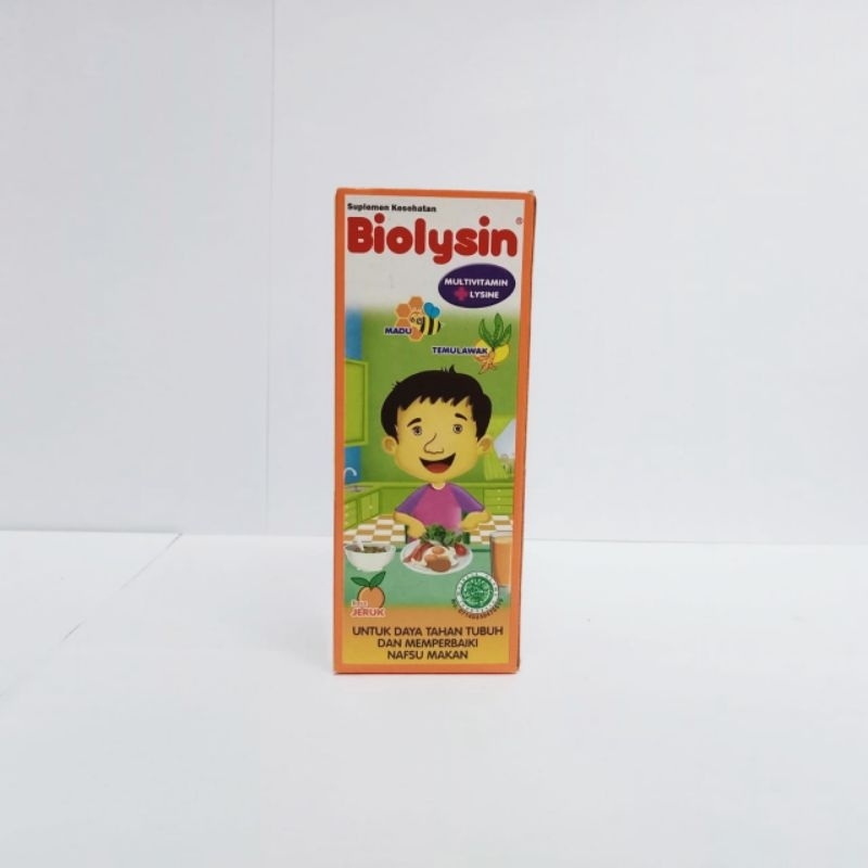 Jual BIOLYSIN SIRUP 60ML 100ML - Multivitamin Anak | Shopee Indonesia