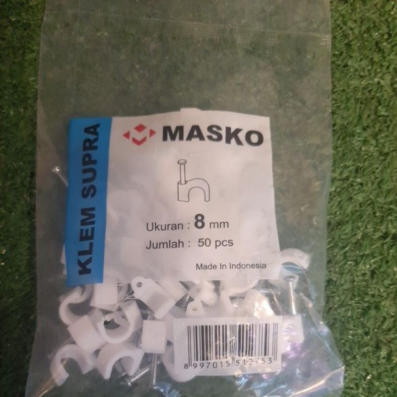 Jual Klem kabel ( Paku sadel ) Masko | Shopee Indonesia