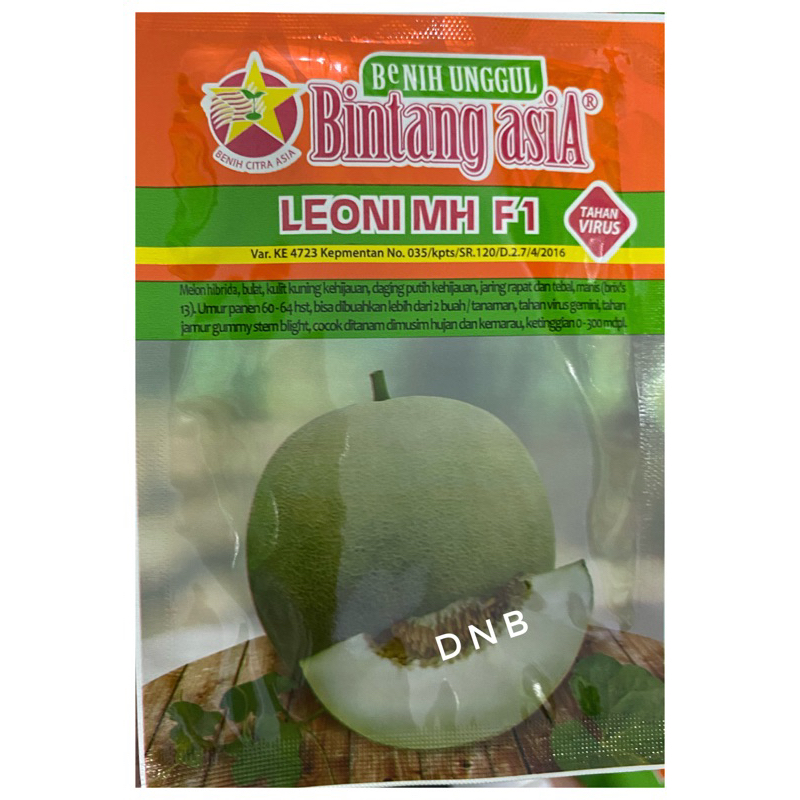 Jual Benih Melon LEONI MH 20 gr BINTANG ASIA | Shopee Indonesia