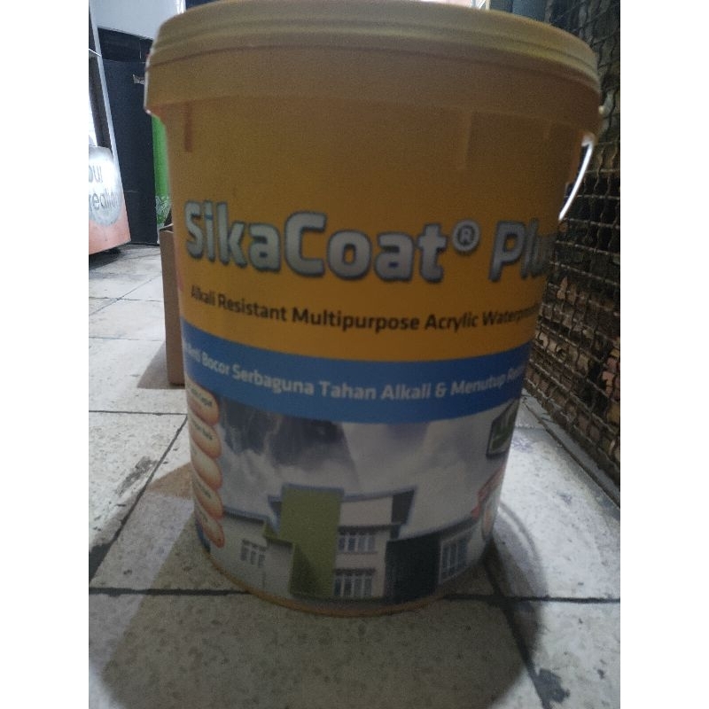 Jual SikaCoat Plus 20 Kg Grey | Shopee Indonesia