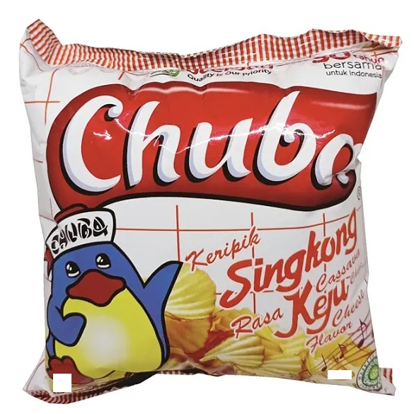 Jual CHUBA KERIPIK SINGKONG 12gr CASSAVA KEJU BALADO CEMILAN ANAK ...