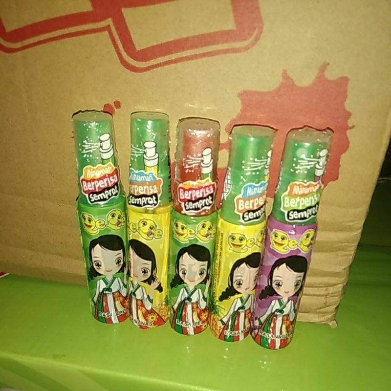 Jual permen semprot botol 30 pcs | Shopee Indonesia