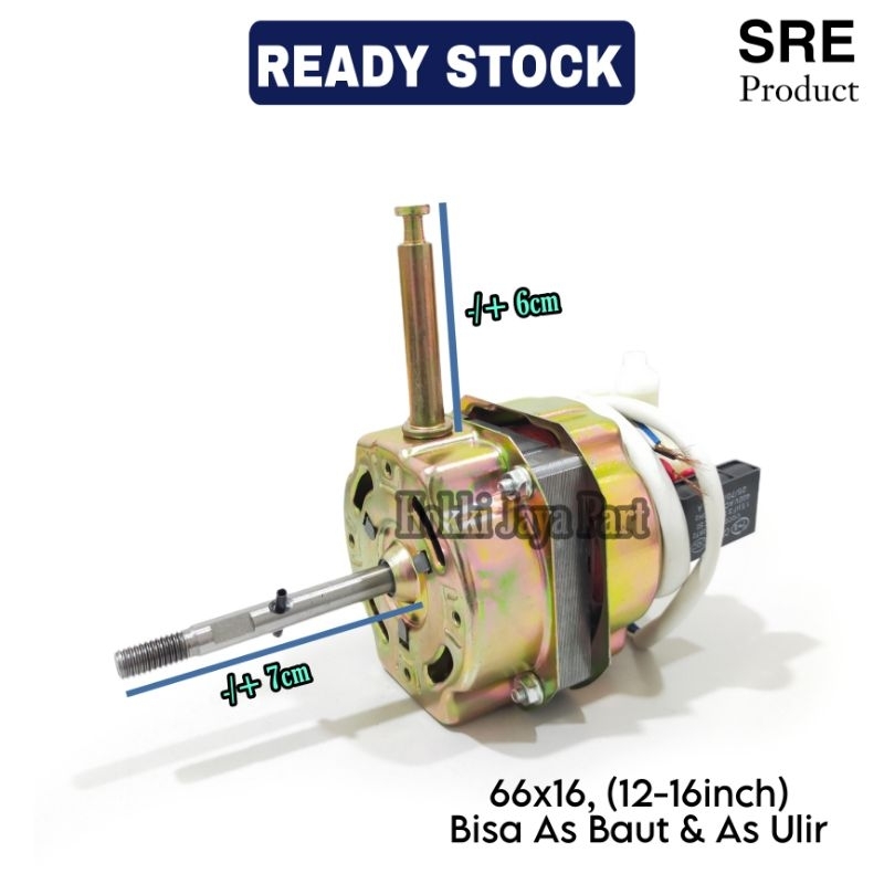 Jual Dinamo Kipas Angin Cosmos / Fan Motor Sanex / Multi 12 - 16 inch ...