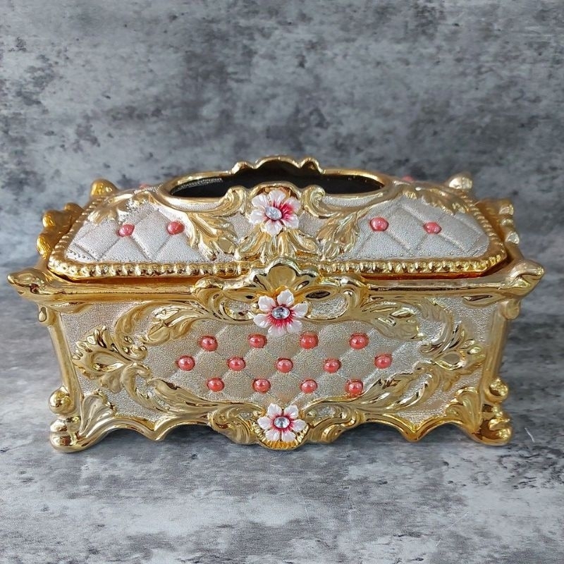 Jual Tempat Tissue Motif Mutiara Pink | Shopee Indonesia