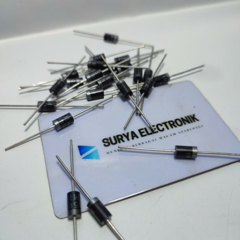 Jual Dioda Penyearah 3 Ampere 3A 1000V IN5408 1N5408 Rectifier Diode DO-27 | Shopee Indonesia