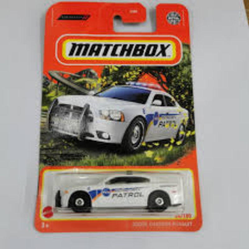 Jual Matchbox Dodge Charger Pursuit White Police Patrol Car Security ...