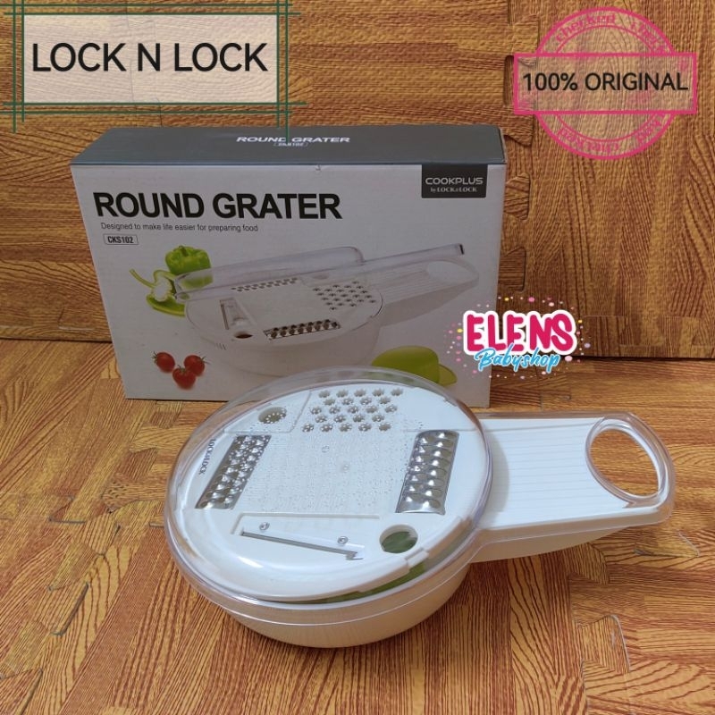 Jual Lock n Lock round grater parutan serbaguna | Shopee Indonesia