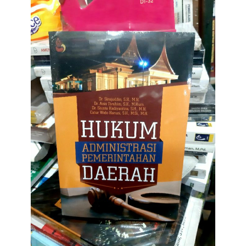 Jual Buku HUKUM ADMINISTRASI PEMERINTAHAN DAERAH (SIRAJUDDIN) | Shopee Indonesia