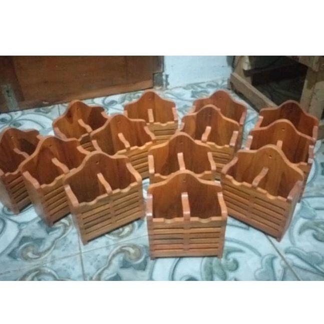 Jual Rak Sendok Kayu Jati( 1 Kg muat 3 rak) | Shopee Indonesia
