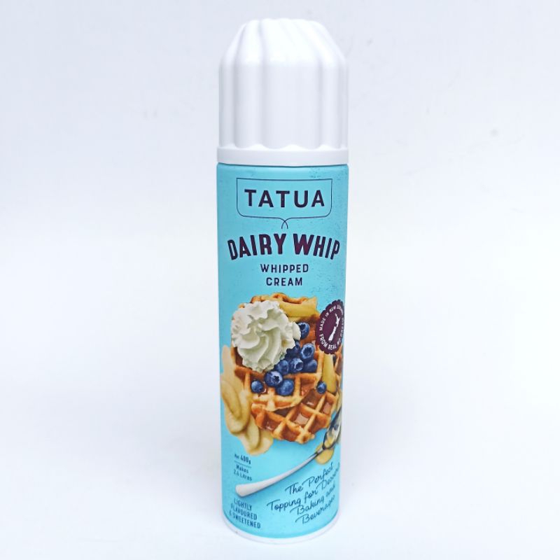 Jual Tatua Aerosol Dairy Whip Whipped Cream 400 gr ( Gosend Bandung ...