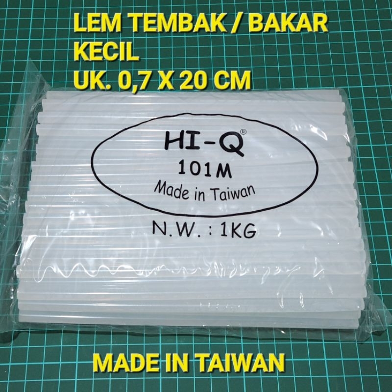 Jual LEM BAKAR KECIL / ISI LEM TEMBAK HI-Q (TAIWAN) 1 KG | Shopee Indonesia