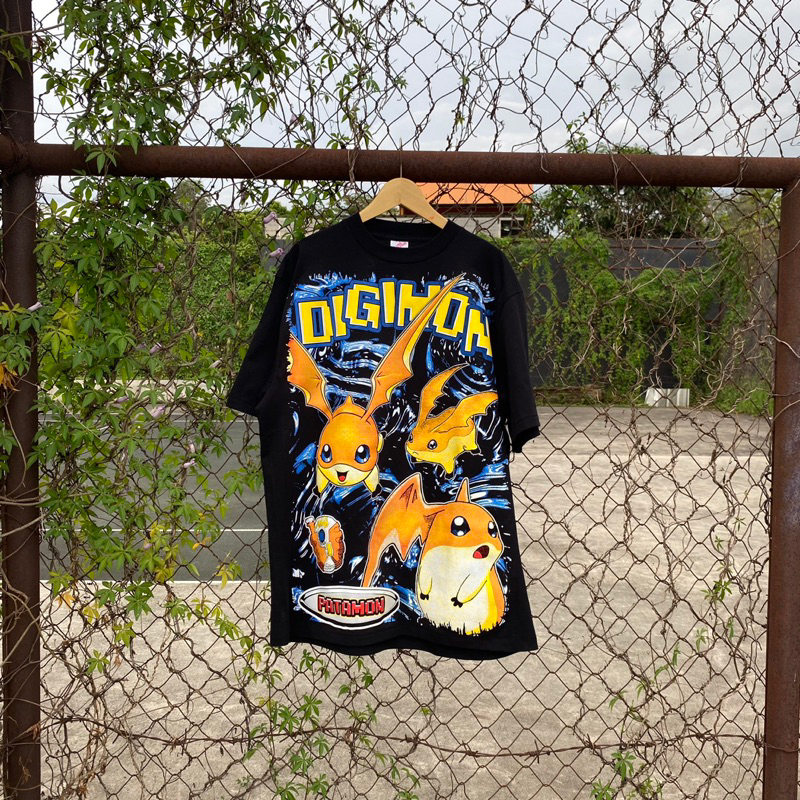 Jual KAOS TSHIRT DIGIMON BOOTLEG PATAMON & PICO DEVON | Shopee Indonesia