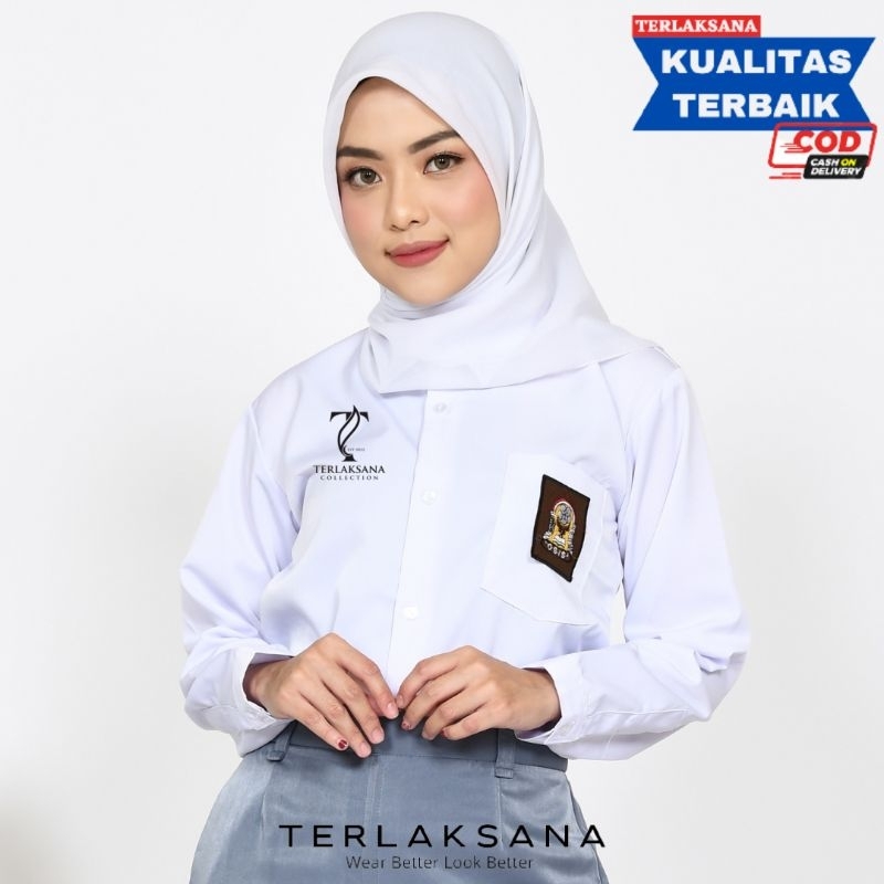 Jual Baju Seragam SMA Lengan Panjang Seragam Sekolah | Shopee Indonesia