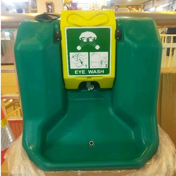 Jual ALAT PENCUCI MATA EYEWASH 16 GALON PERSAMAAN HAWS 7500 / EMERGENCY EYEWASH PORTABEL 16 ...