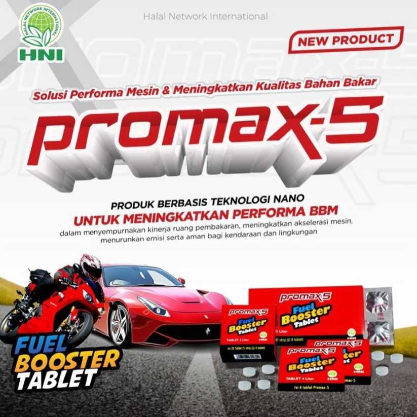 Jual PROMAX - 5 HNI HPAI PROMAX-5 Motor Fuel Tablet Hemat Bahan Bakar ...