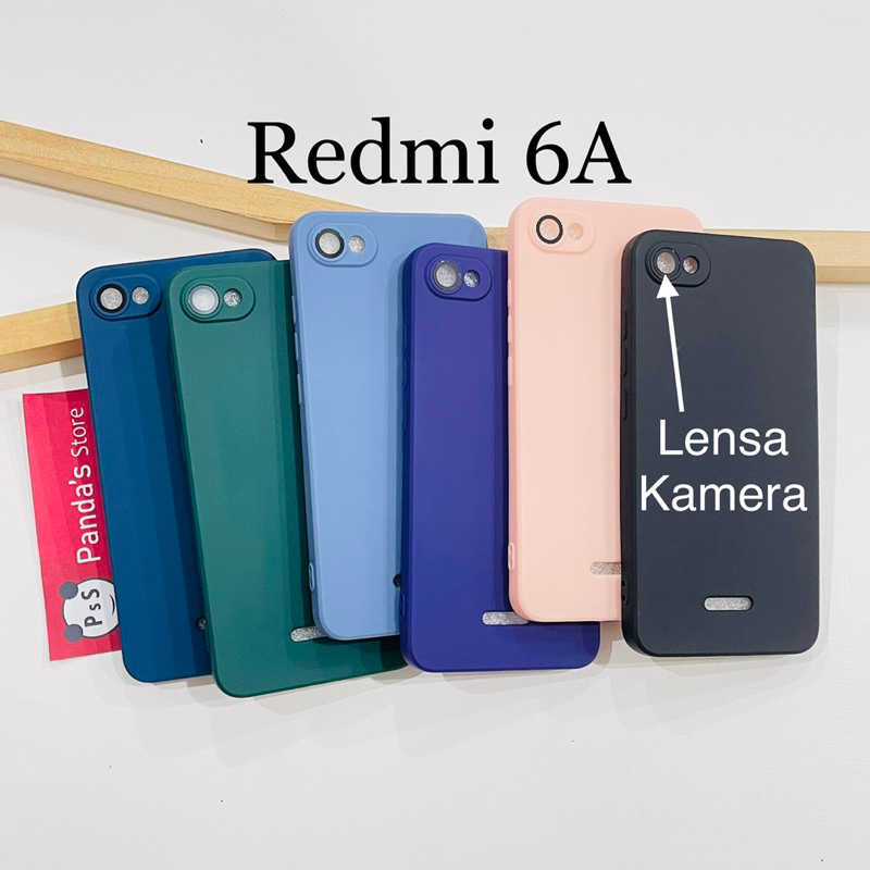 Jual Case Redmi 6A Lenspro Makaron Full Color Softcase Pro Lensa ...