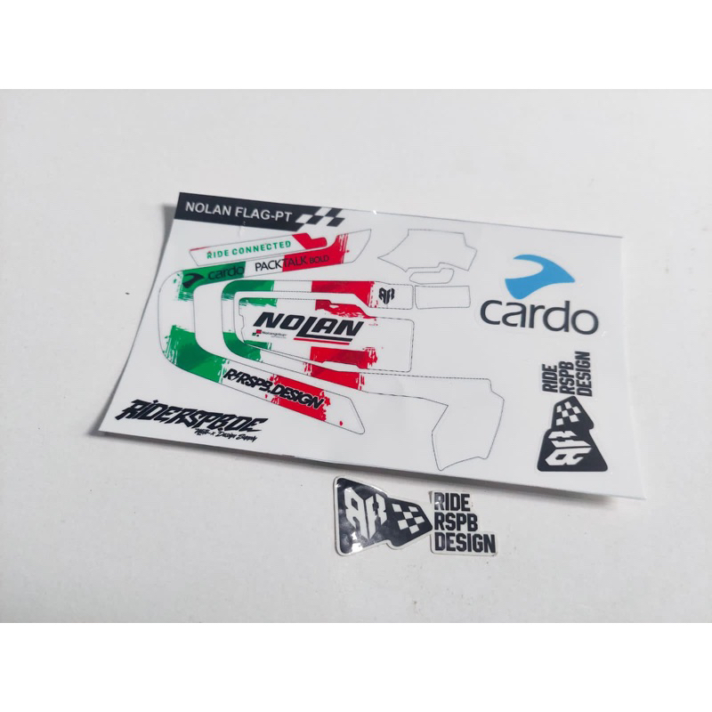 Jual NOLAN FLAG PT - Sticker Decal skin Cover Garskin Intercom Cardo ...